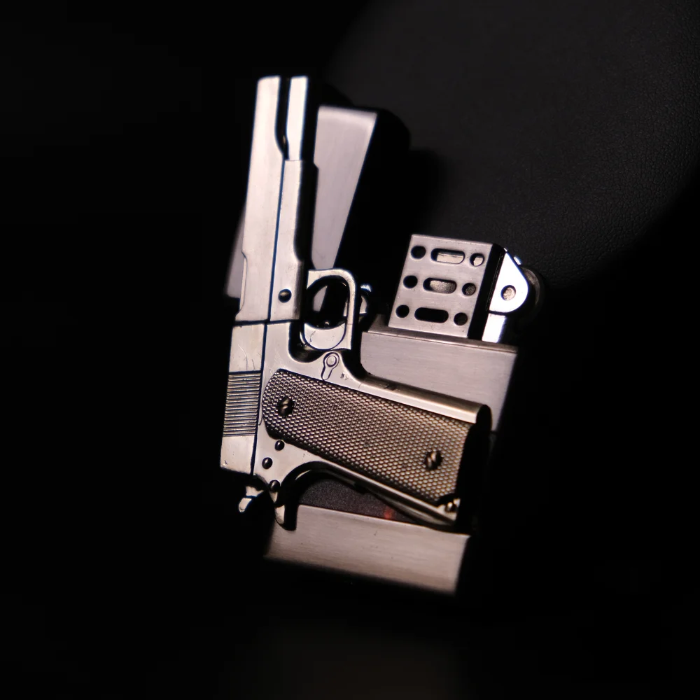 Alibaba.com: Creative Angel Devil Gun God Myth Butane Gas Lighter with ...