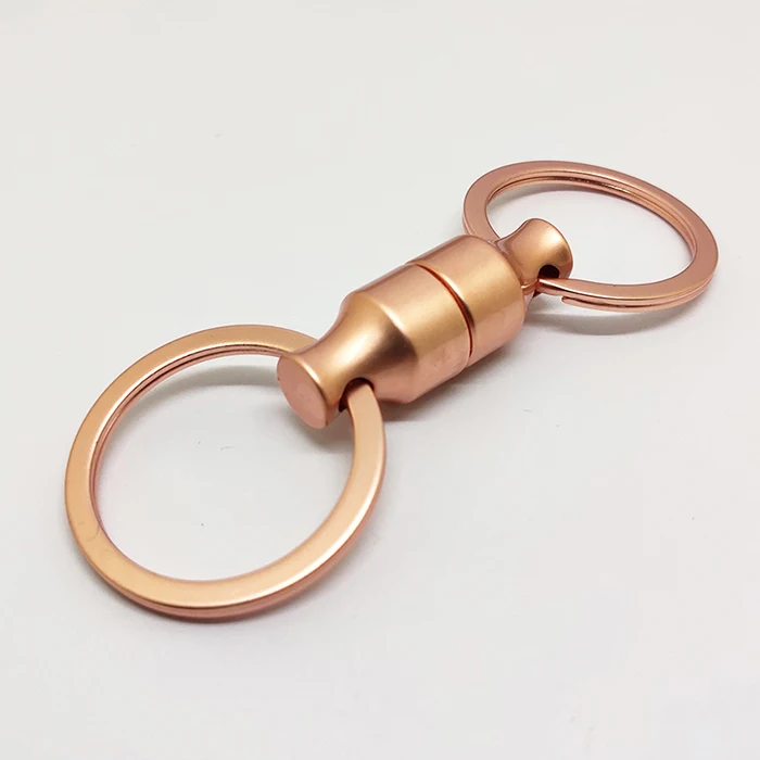Heavy Duty Key Chain Holder Magnet Keyring - Strong Magnet