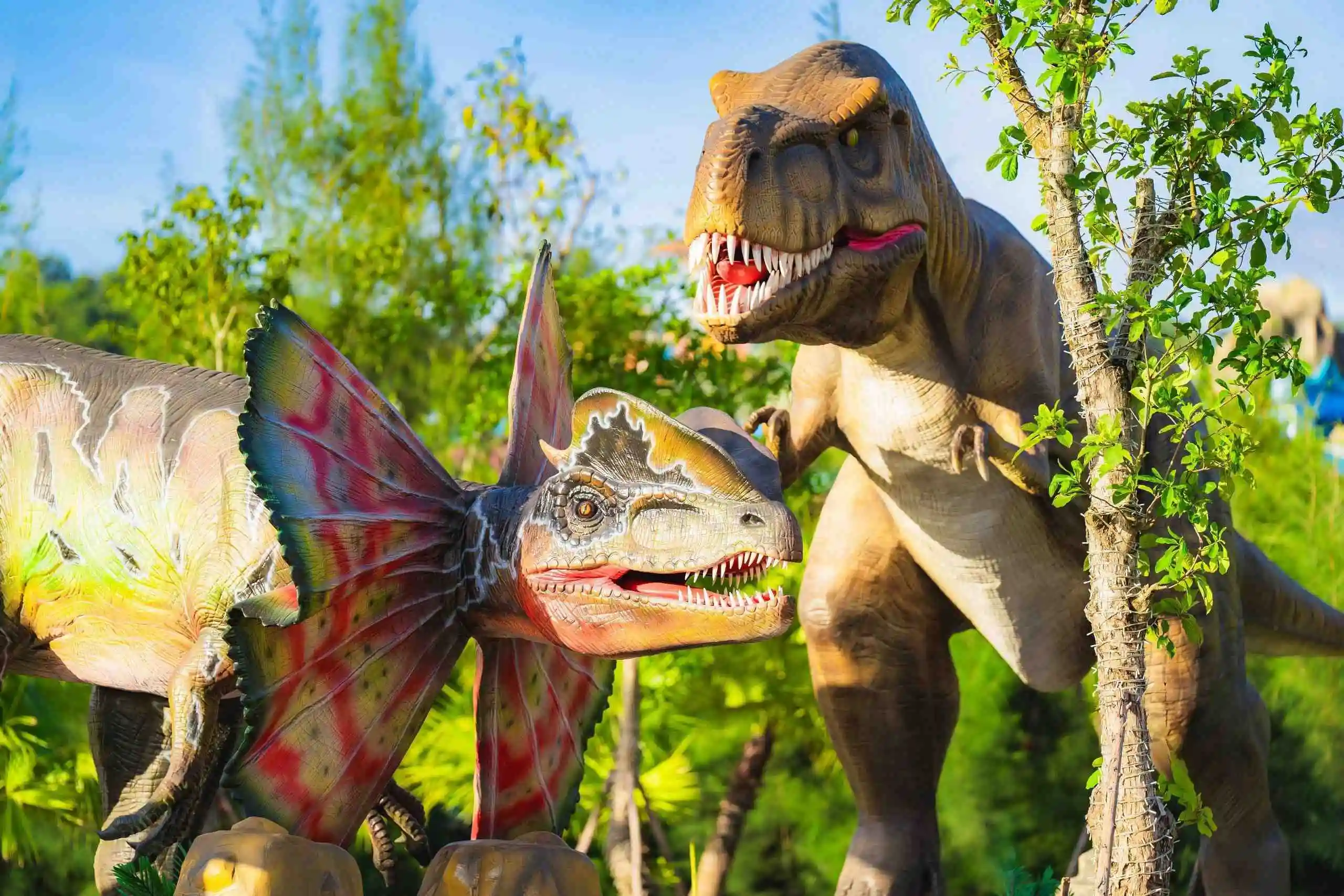 Jungle Electric Roaring Movable Bespoke Dinosaurs Allosaurus