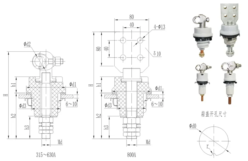 Ansi Standard Transformer Bushing 1kv 315a Buy Ansi Standard