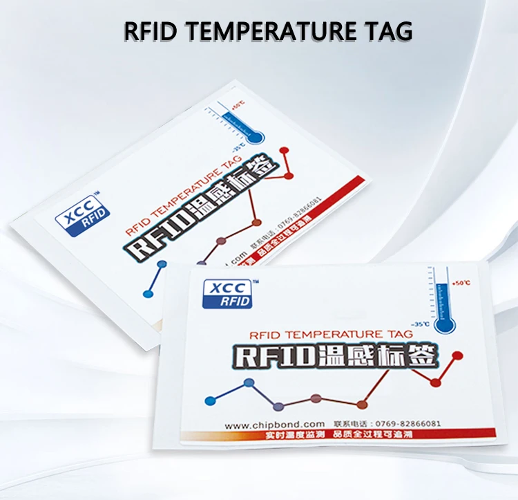 HF+UHF Active or Passive Temperature Sensor RFID NFC Tags