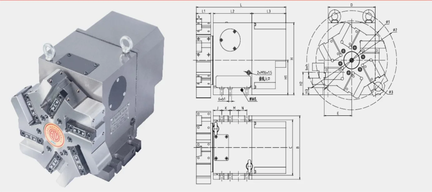 8stations Hak34 NC TURRET - Precision Servo Power Tooling