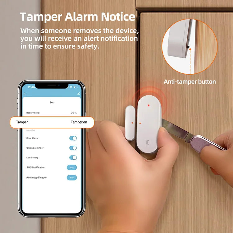 Avatto Tuya Smart Zigbee Mini Door Sensor - Secure Your Home