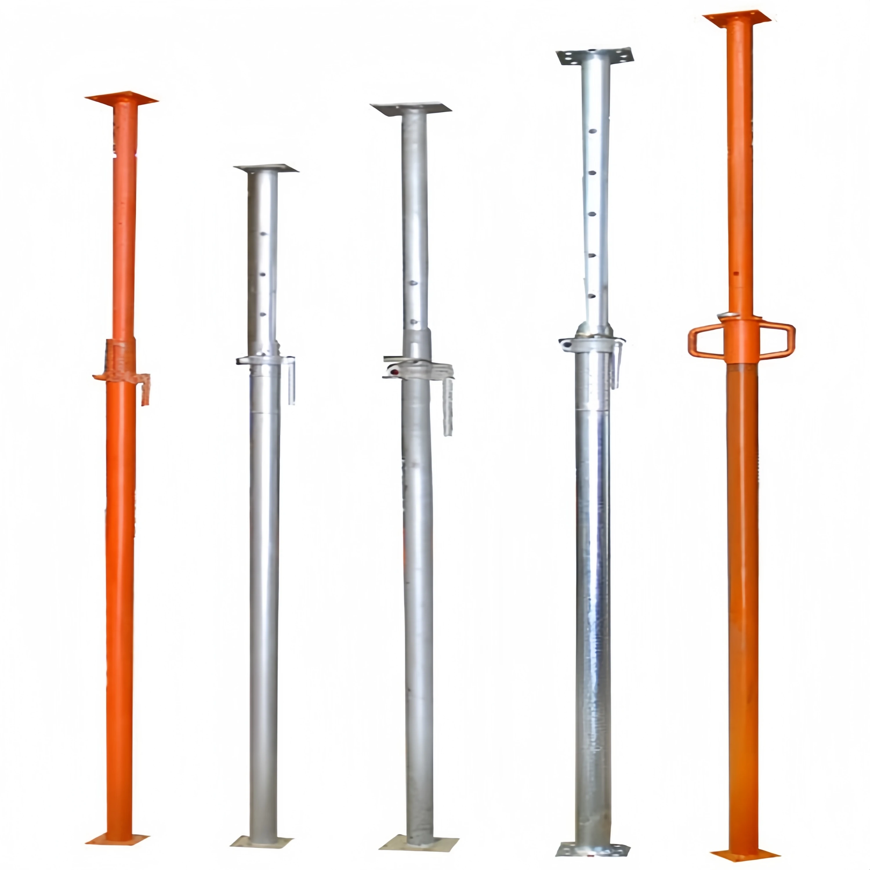 Adjustable Steel Props Concrete Formwork Scaffolding Props Metal ...