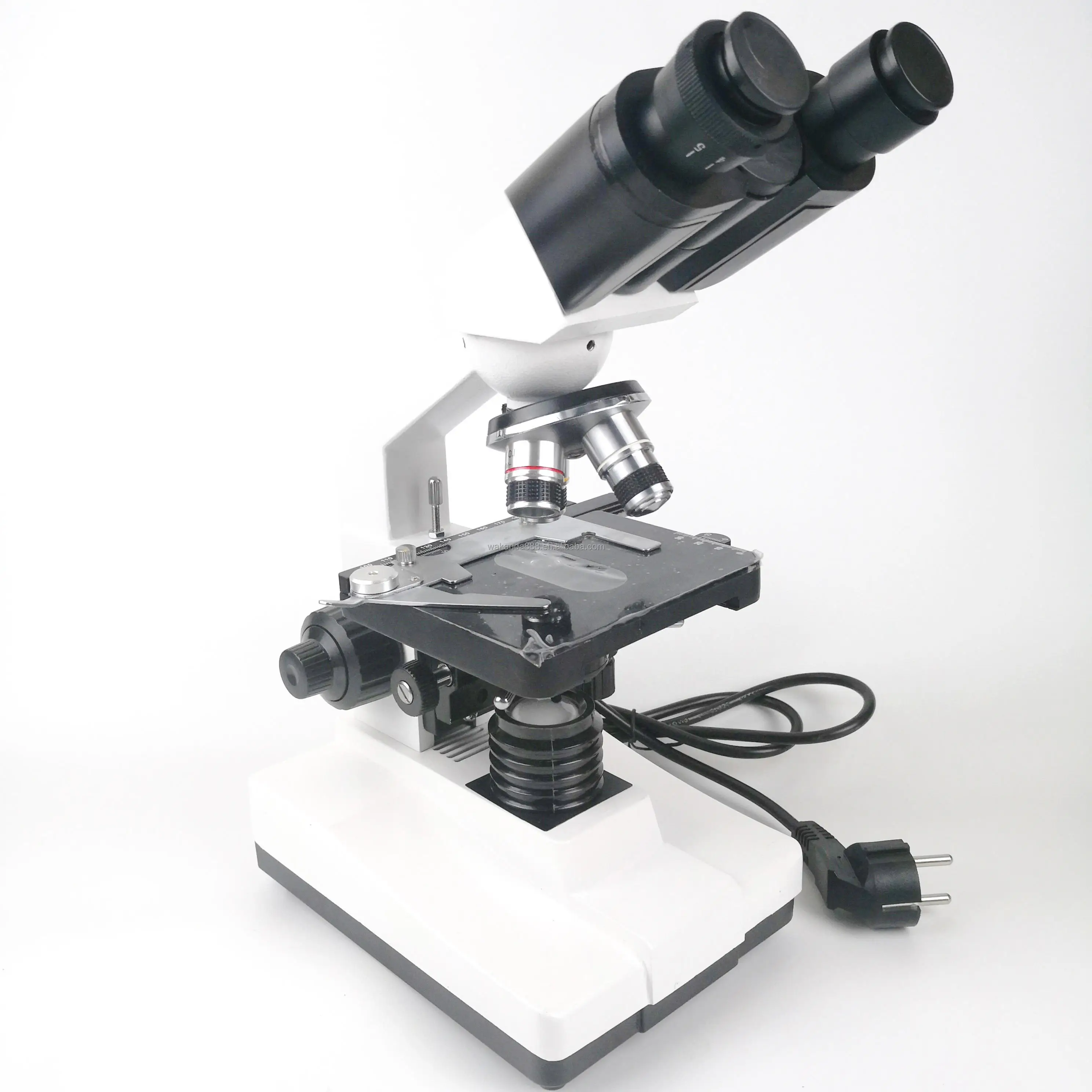 Good Price Hinged Binocular Microscope Biological Microscope for ...