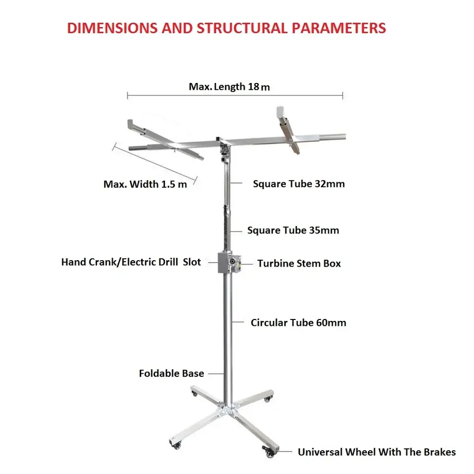 Electric Drive Panel Ceiling Gypsum Board Lifter - HZDDSGBJSJ-001