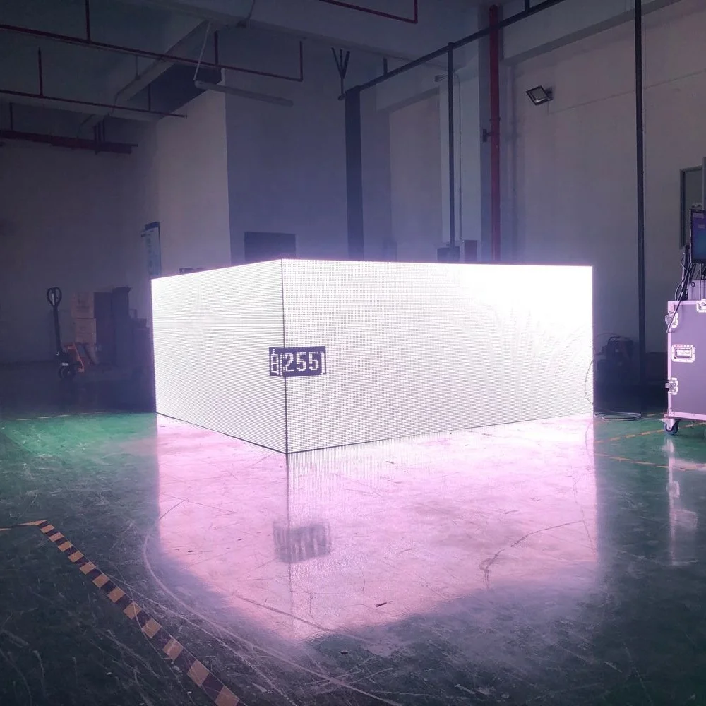 Giant Outdoor LED Video Wall - P8 P10 Right Angle Display