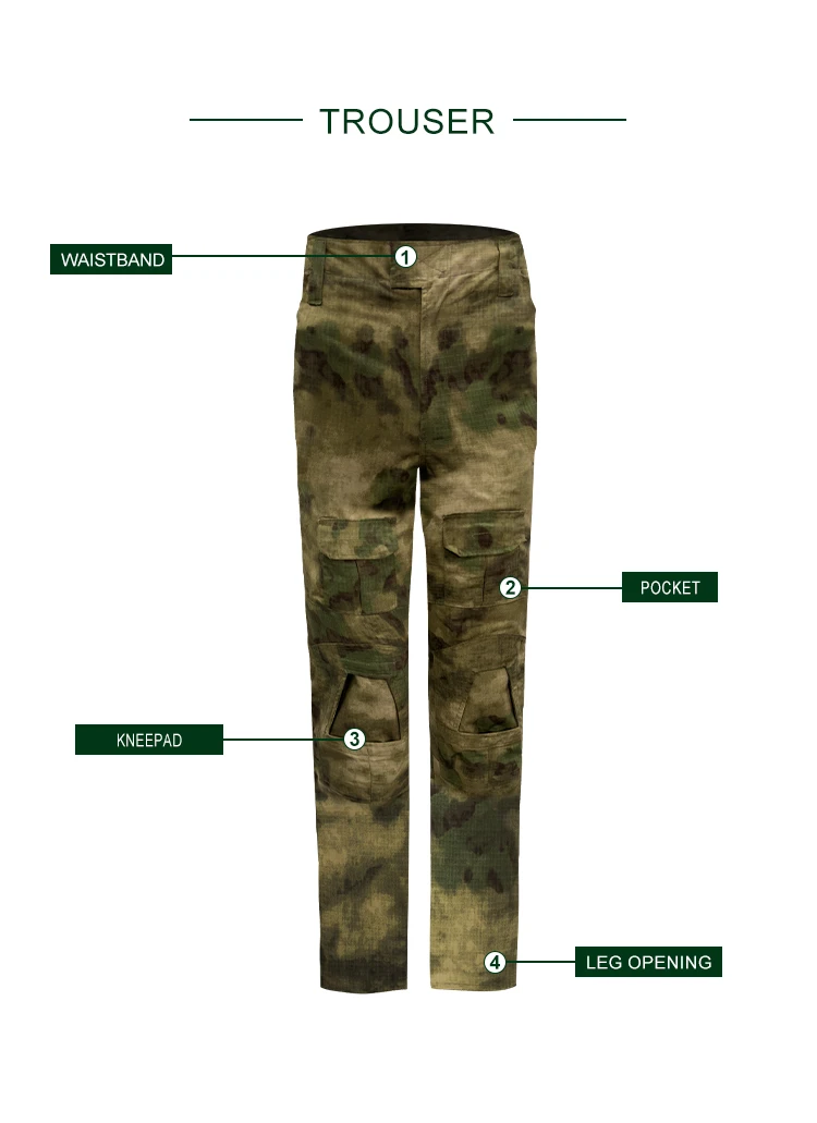 Tactical G2 Frog Suit in ACU Camouflage - Durable & Lightweight