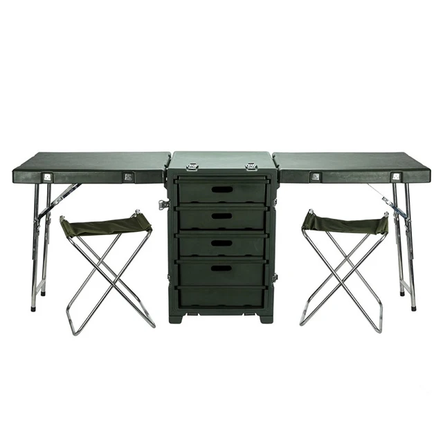 Factory Rotomolded Outdoor Multifunctional Folding Field Desk Outdoor ...