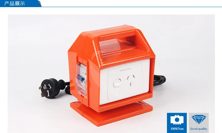 Saipwell Australian Standard 4 Way 10 Amp MCB RCD Portable Power Outlet ...