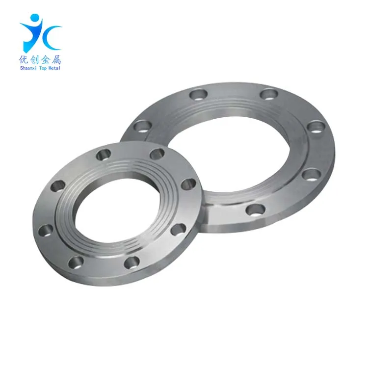 ASME B16.5 DIN Forged Pure Ti Titanium Flanges - Threaded