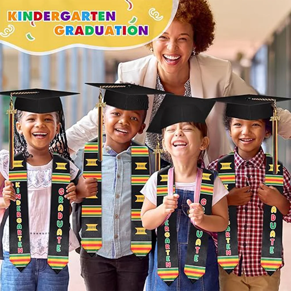 Dual Country Flag Graduation Stole with Honor Cords First Generation ...