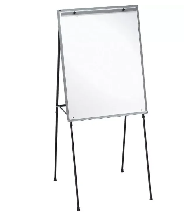 Height Adjustable flip chart with Magnetic surface/Dry erase white ...