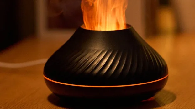 Ultrasonic Usb Mini Depulat Flame Sent Hotel Air Humidifier Machine ...