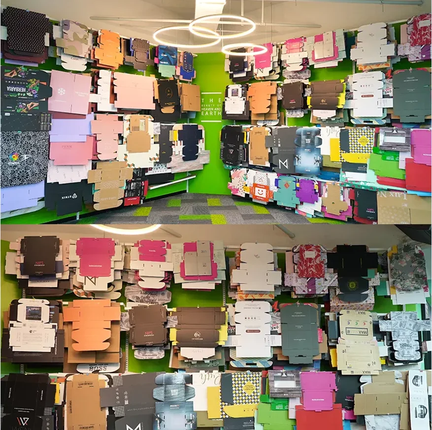 Customized Fruit and Vegetable Packaging - A4 Paper Carton Boxes