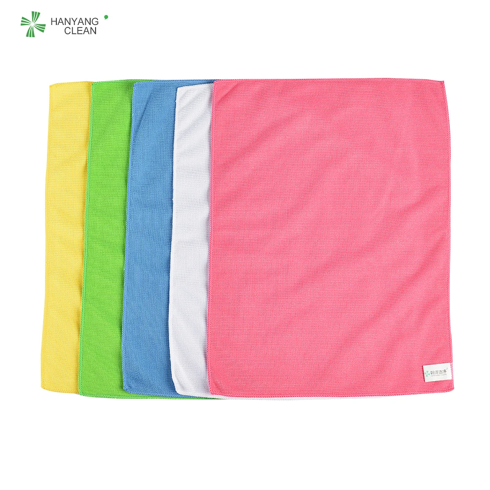 H-4007 Microfiber Towels - Lint Free & GMP Cleanroom Compliant