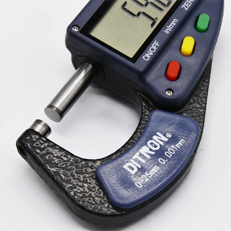 Ditron Digital Micrometer - Precision 0.001 Mm Measurement
