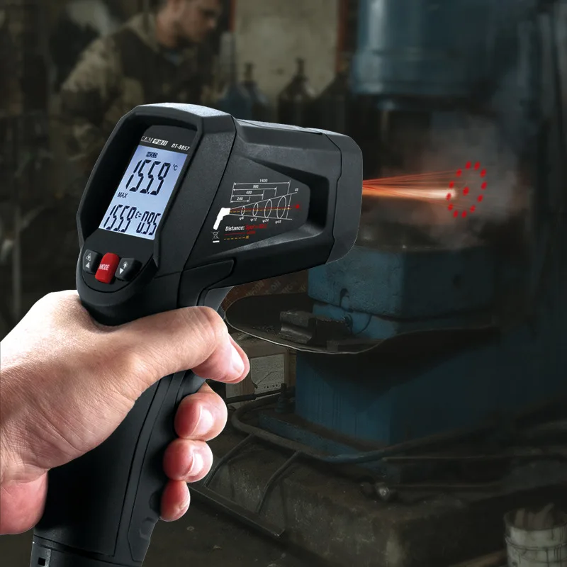 CEM DT-8859 Infrared Thermometer - High Temperature Precision
