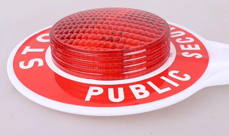 Traffic Safety Signs Handheld Led Flashing Stop Sign Led Stop Go ...