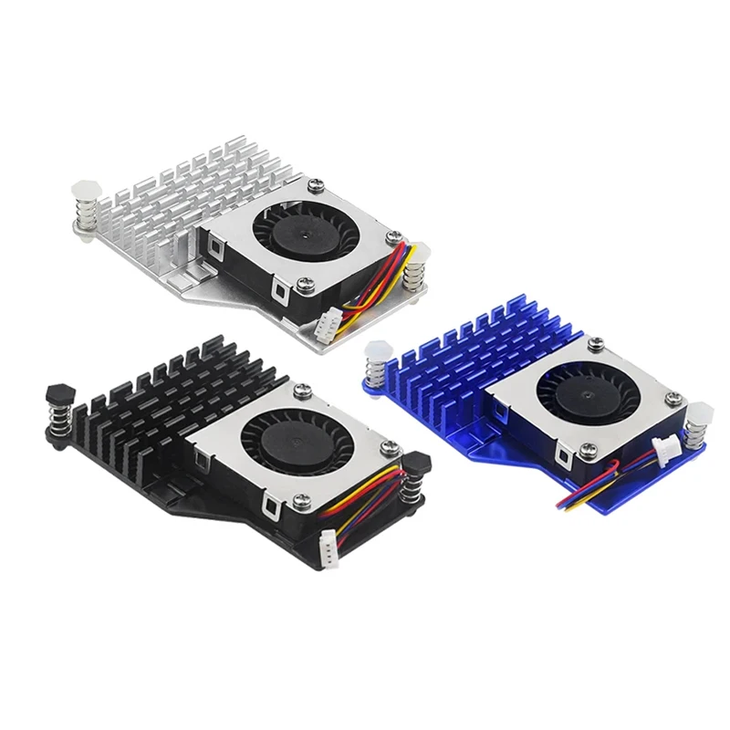 Raspberry Pi 5 Active Cooler Aluminum Heatsink Pwm Speed Adjustable Fan ...