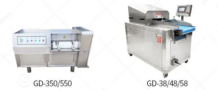 Chicken Breast Cube Equipment 500kg Frozen Ham Beef Dice Cutter Machine ...