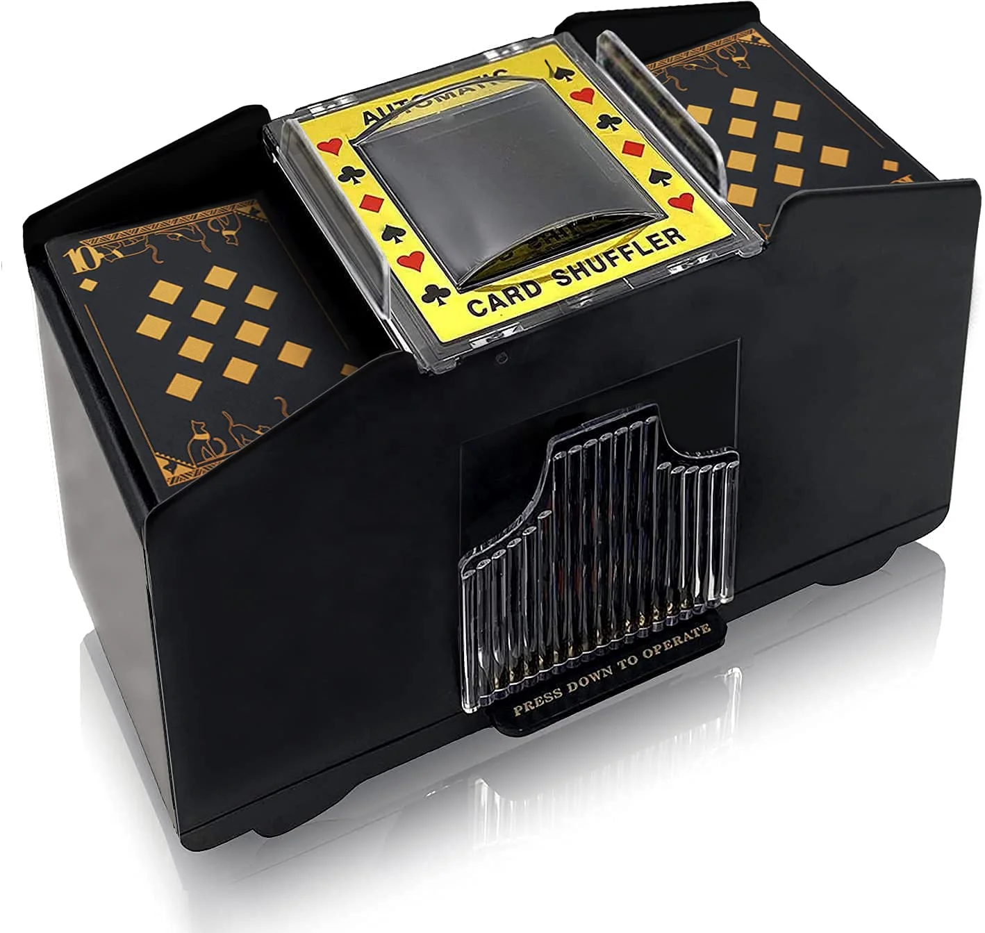 Automatic Battery Operated 2-6 Layer Card Dealing Machine A Poker ...