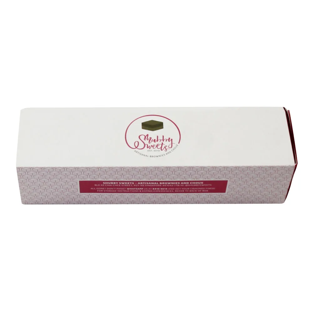 Pink Chocolate Candy Slide Paper Box - Biodegradable & Customizable