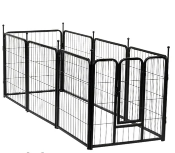 24inch Outdoor Portable Folding Metal Animal Cage And Exercise Pen With ...