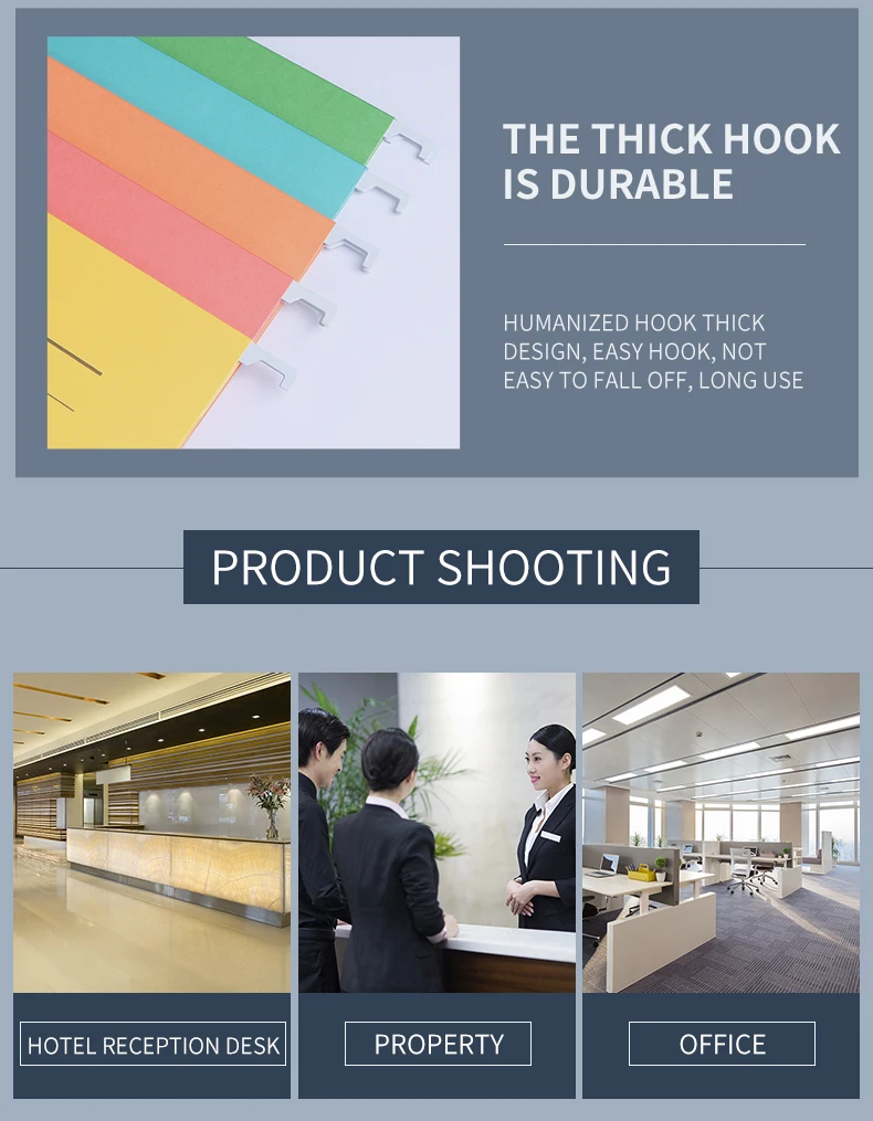 25 Pack/box Hanging File Folders - A4 Letter Size,Assorted Colors ...