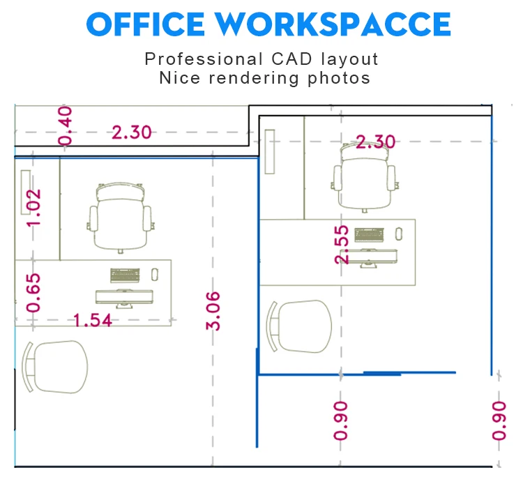 Modern Office Full Height Glass Wall Modular Partition Walls Used Slim ...