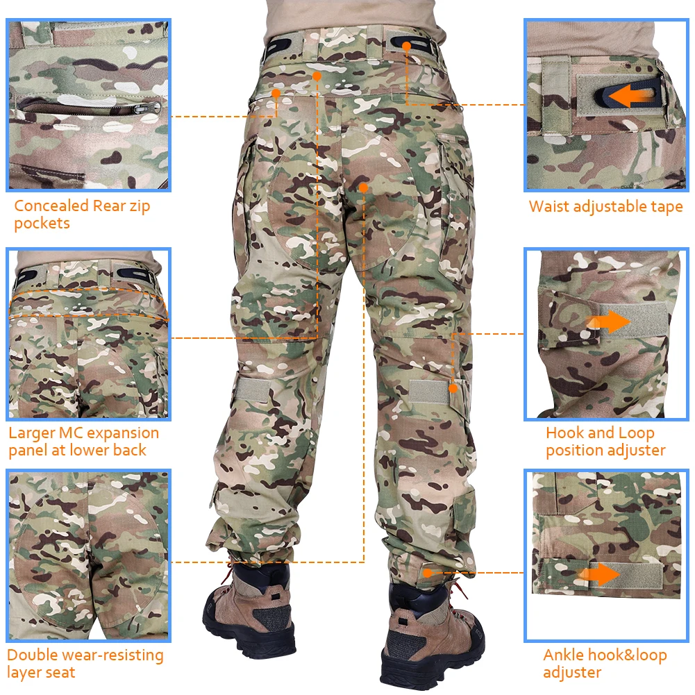 Krydex Combat Full Kit Set Uniform Woodland G3 Cotton Tactical Gear ...