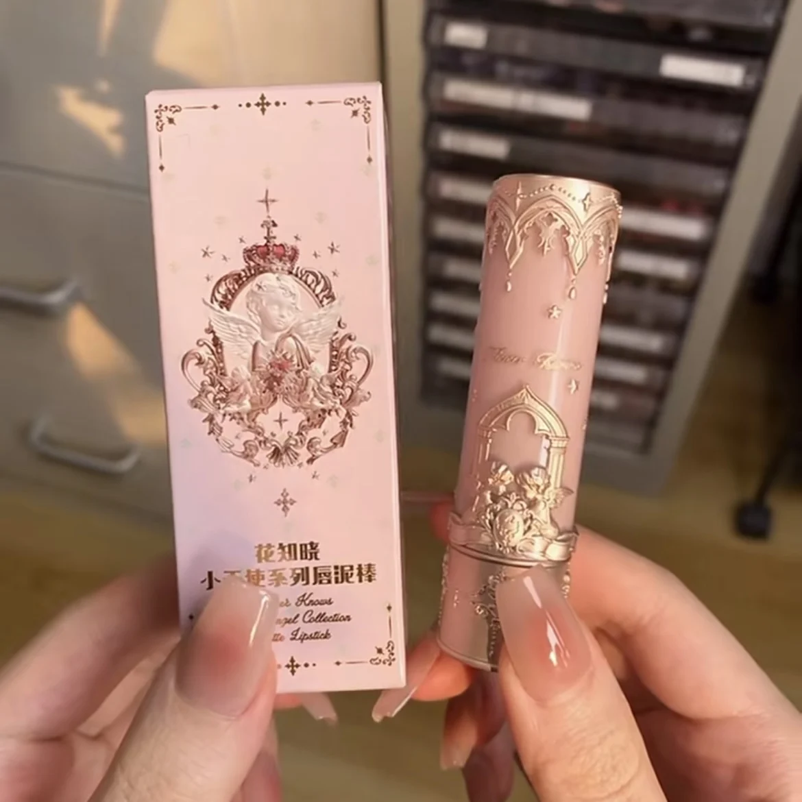 Flower Knows Little Angel Lip Stick Matte Lip Mud Lip Lines