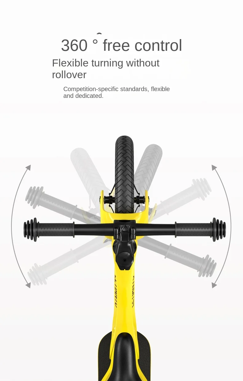 12 Inch Kids Balance Bike Children Mini Balance Bike Two Wheel Bike ...