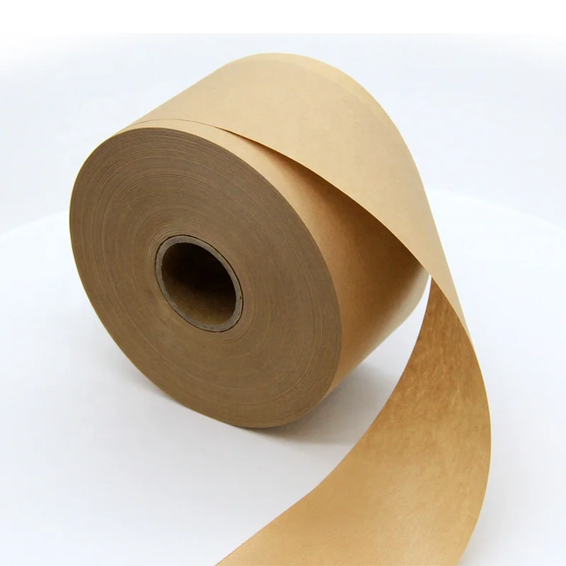 Eco Friendly Kraft Paper Tape Jumbo Roll Brown Paper Tape - Buy Best ...