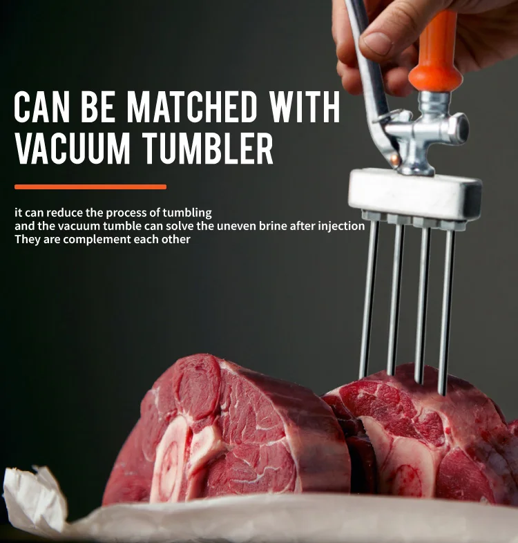 Automatic Brine Chicken Injector Saline Injection Meat Injector Gun ...