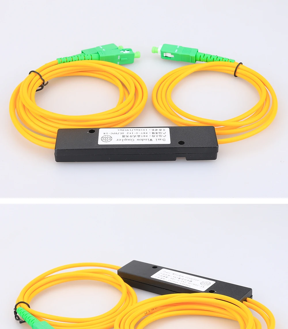 FBT Fiber Splitter 1x2 PLC Fiber Optic Splitter SC/APC