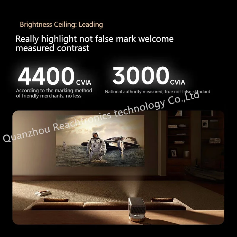 Hisense Vidda C2 4K Laser Projector with Keystone Correction