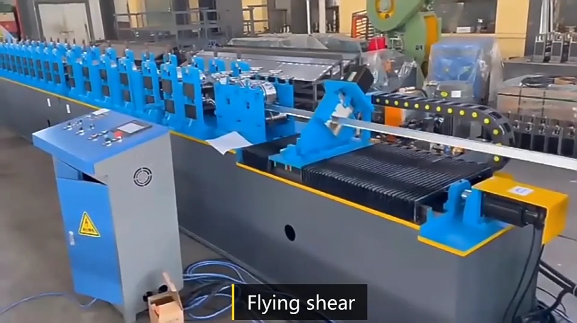 0.3-0.8mm Thickness Galvanized Steel Roof Trim Edge Making Machine Drip ...