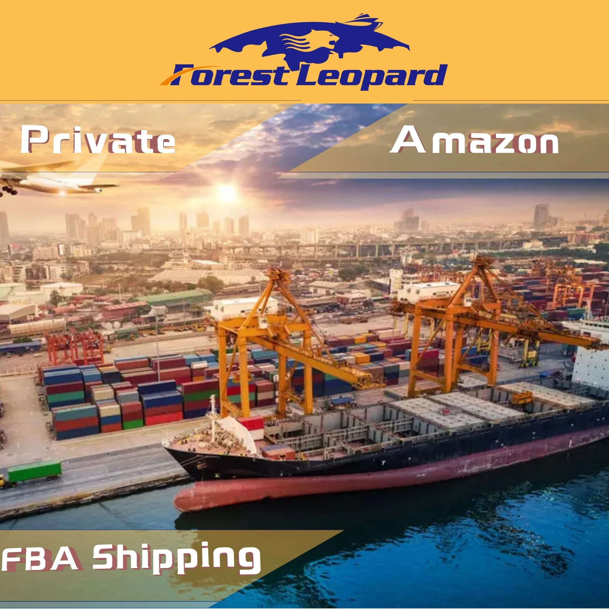 Ddp Sea Freight Shipping Service From China To Europe Amazon Fba Forest Leopard Logistics Usa ...