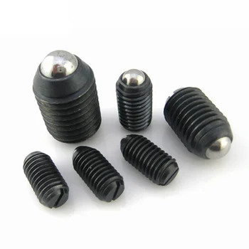 Factory Fastener Customized Threaded Spring Plunger Ball Point Set ...