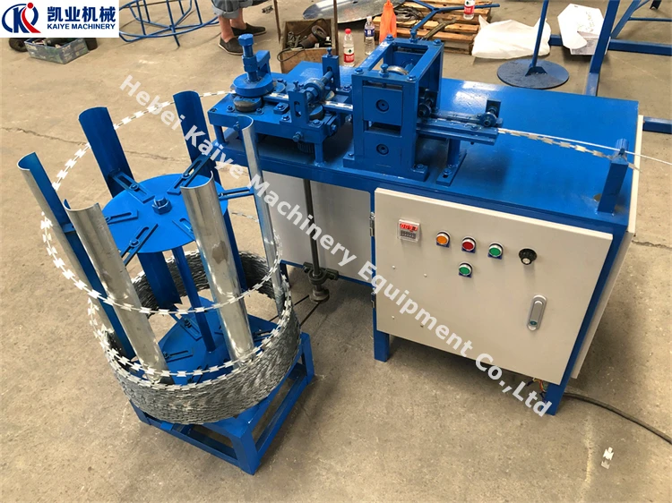 Factory Price Automatic Razor Barbed Wire Making Machine Produce Line ...