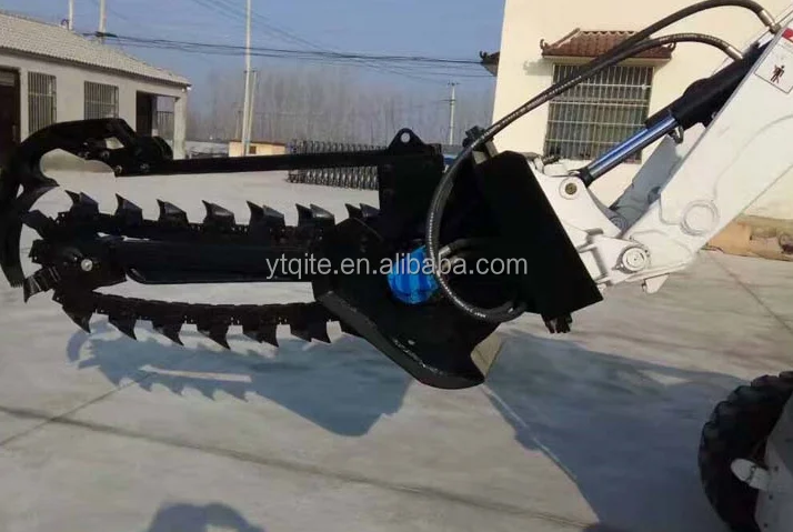 Hydraulic Chain Trencher Ditch Digger Trencher - TR-200