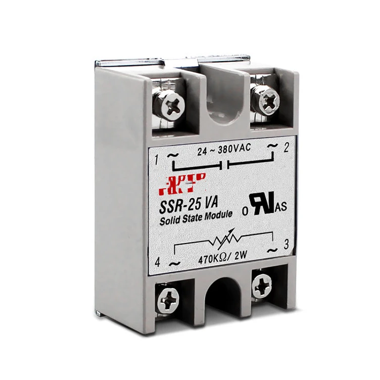Solid-state Voltage Regulator 25a Ssr-25va - Buy Solid State Variable ...