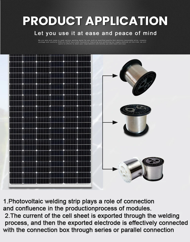 Solar Cell Bus Bar Tabbing Wire Interconnect Pv Ribbon Tabbing Wire/pv Ribbon Roll - Buy Solar ...