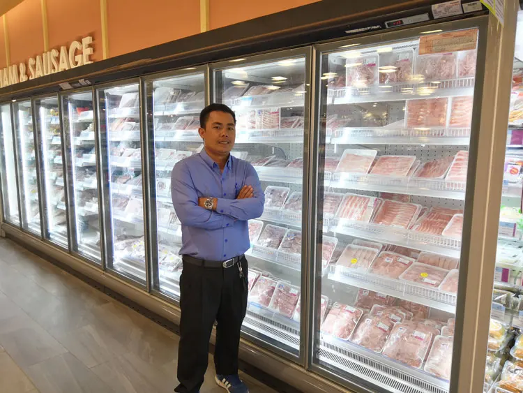 Shinelong Multideck Open Chiller - Efficient Supermarket Display