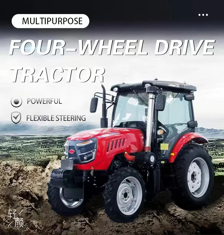 Tolcatchinese Micro Agricultural Tractores 60hp 90hp 100hp 140hp 160hp ...