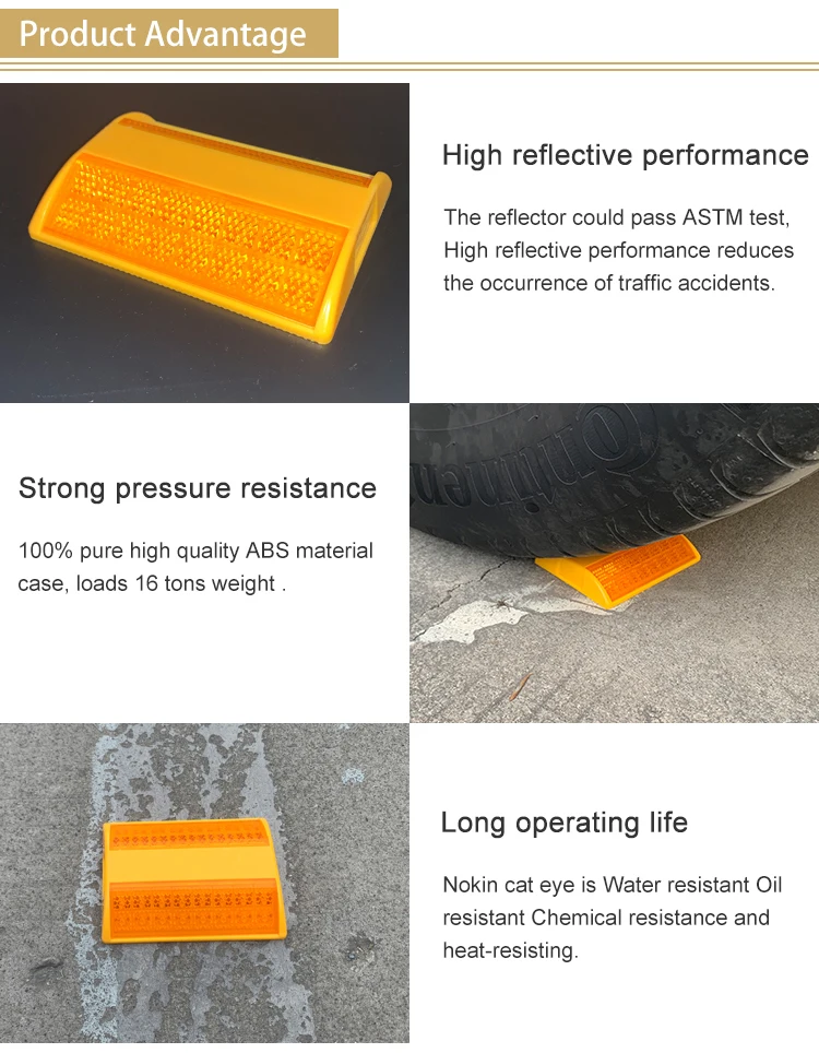 New Design Road Safety Reflectors - High Visibility & Durability