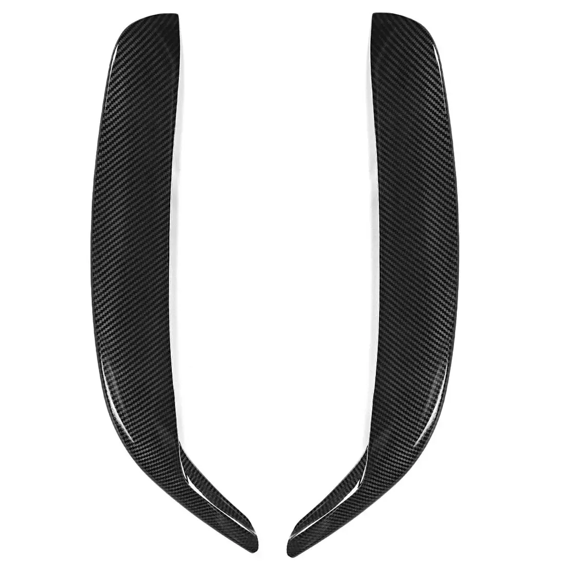Abs Car Front Door Side Fender Scoops Fin Vents Trim Fender Diffuser ...