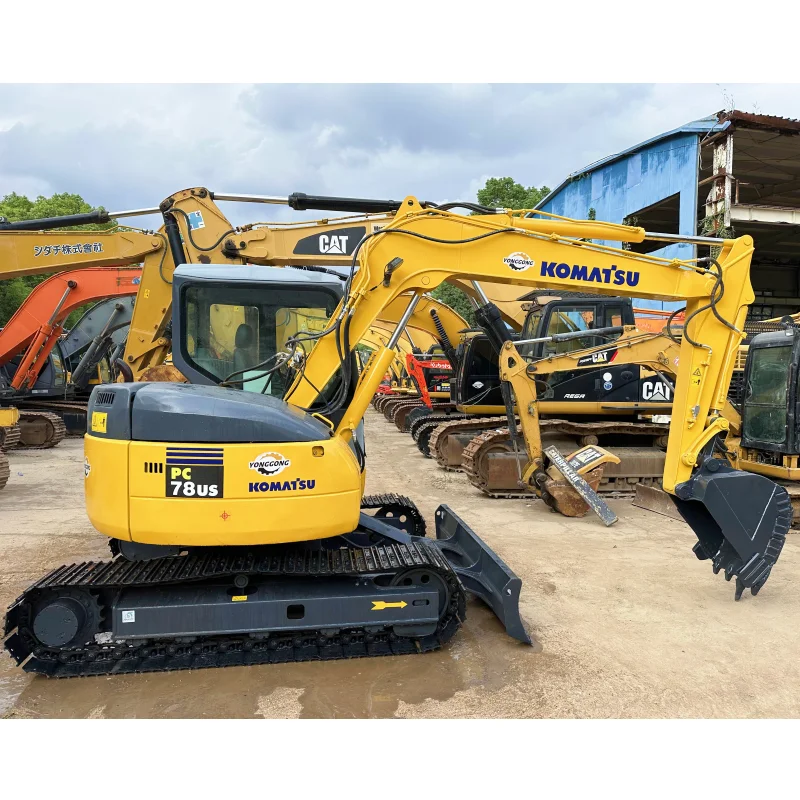 Komatsu Used Excavator komatsu Mini Excavator Pc 78 Us| Alibaba.com
