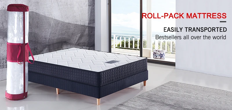Compressed Roll Packing 5 Zones Latex Bedroom Furniture Set Hypo ...